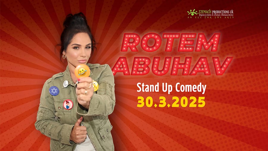 Rotem Abuhav Stand Up Comedy - artsdepot